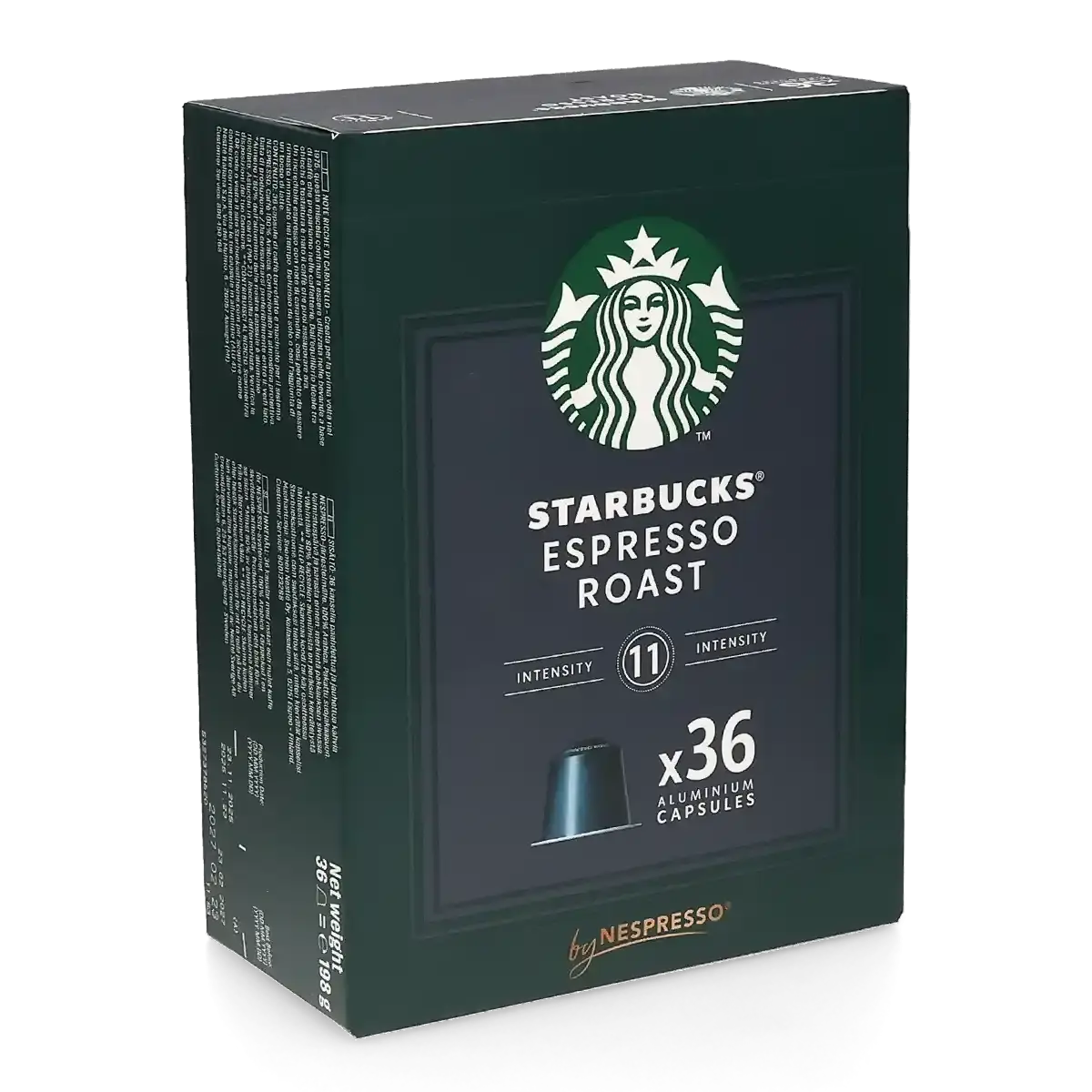 Starbucks | Espresso Roast - 36 Starbucks® by Nespresso® capsules